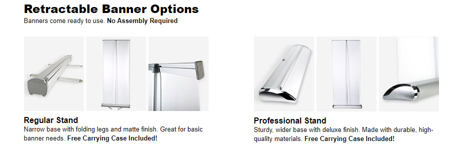 Cheap Retractable Banners & Pop Up Banners | 60% OFF